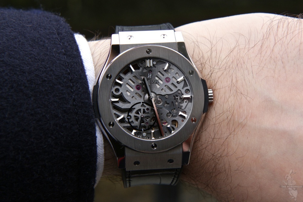 A Week on the Wrist: Hublot Classic Fusion Ultra-Thin Skeleton 42mm ...