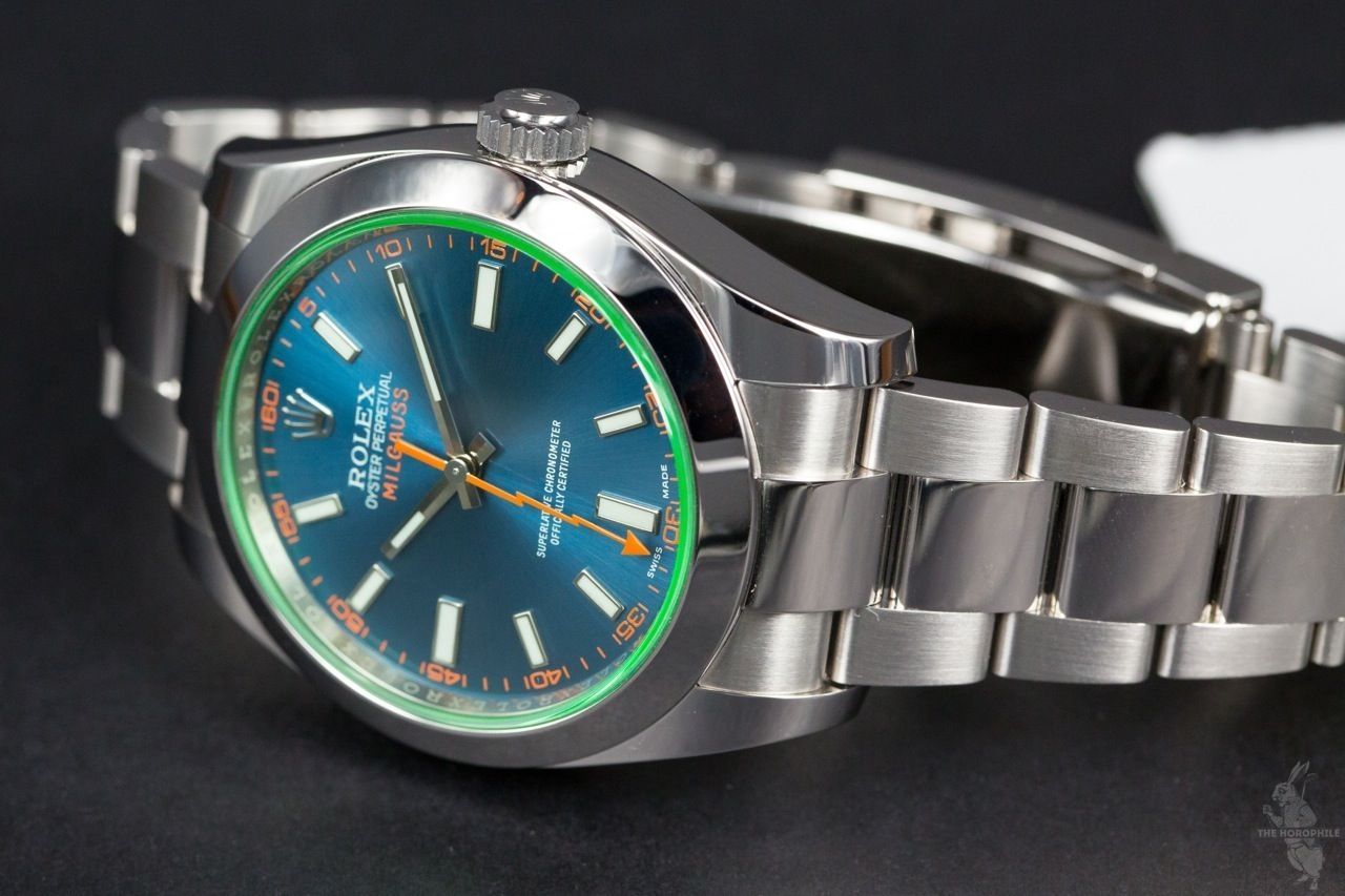 Rolex Milgauss Blue 116400GV - The Horophile